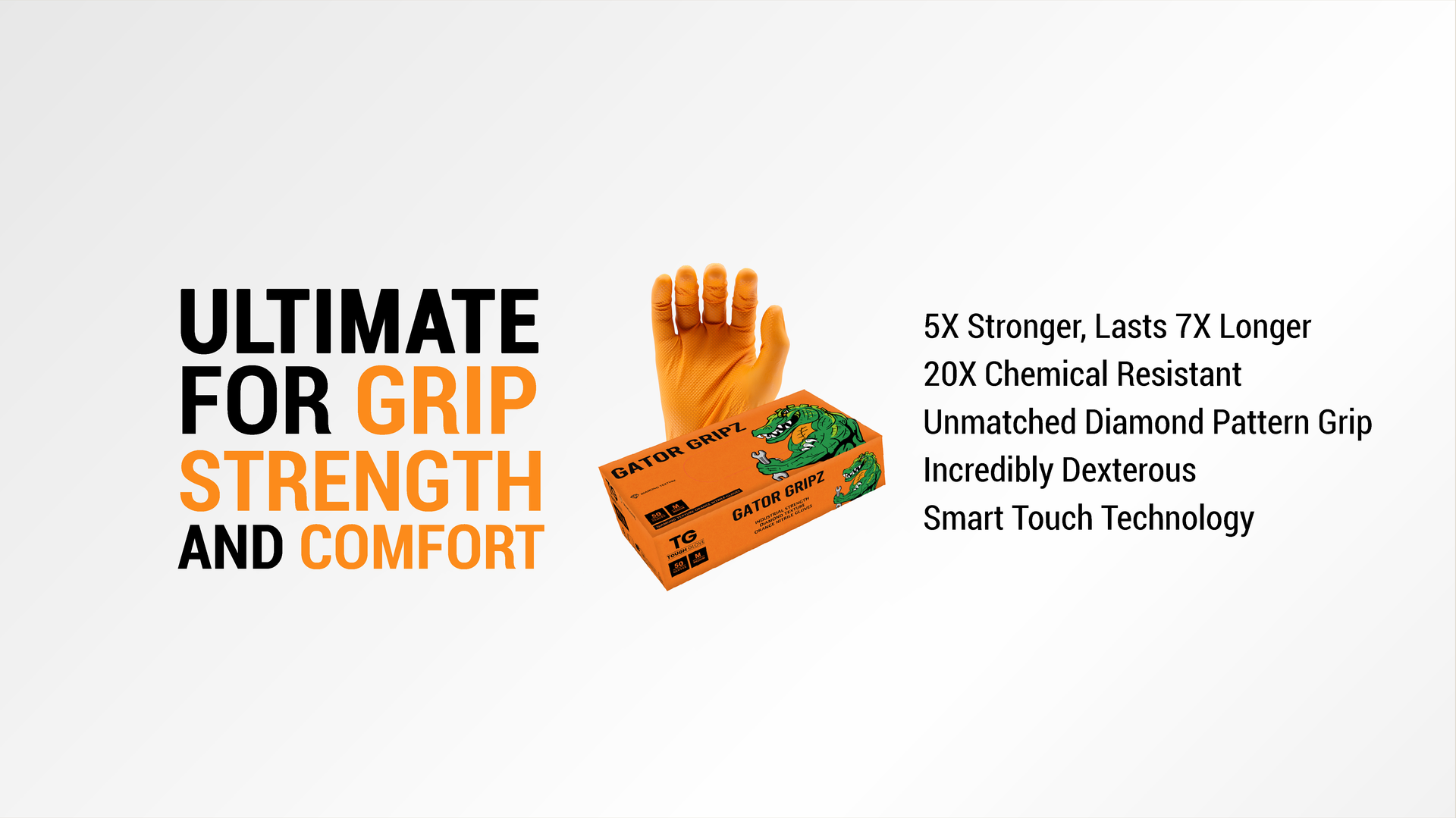 Tough Glove USA Premium Nitrile Gloves for Automotive & Industrial Use